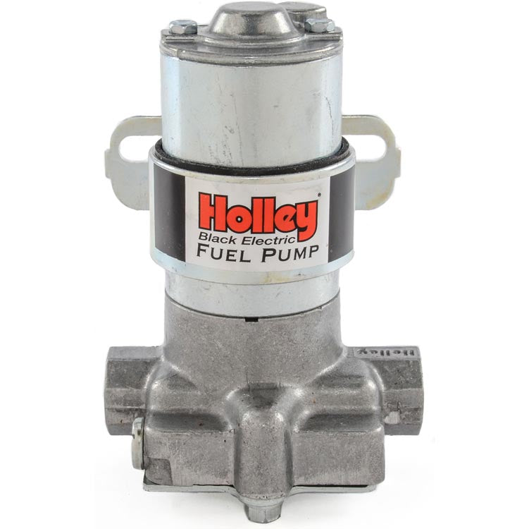Fuel Pump - Holley Black Pump 140 GPH Free Flowing Pre-set at 14 PSI ...